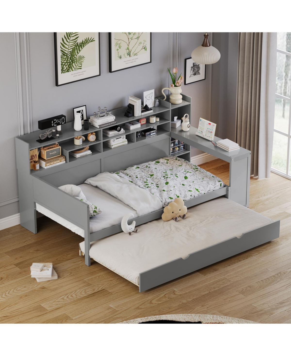 Click here for Streamdale Furniture Twin Daybed with Trundle Desk... prices