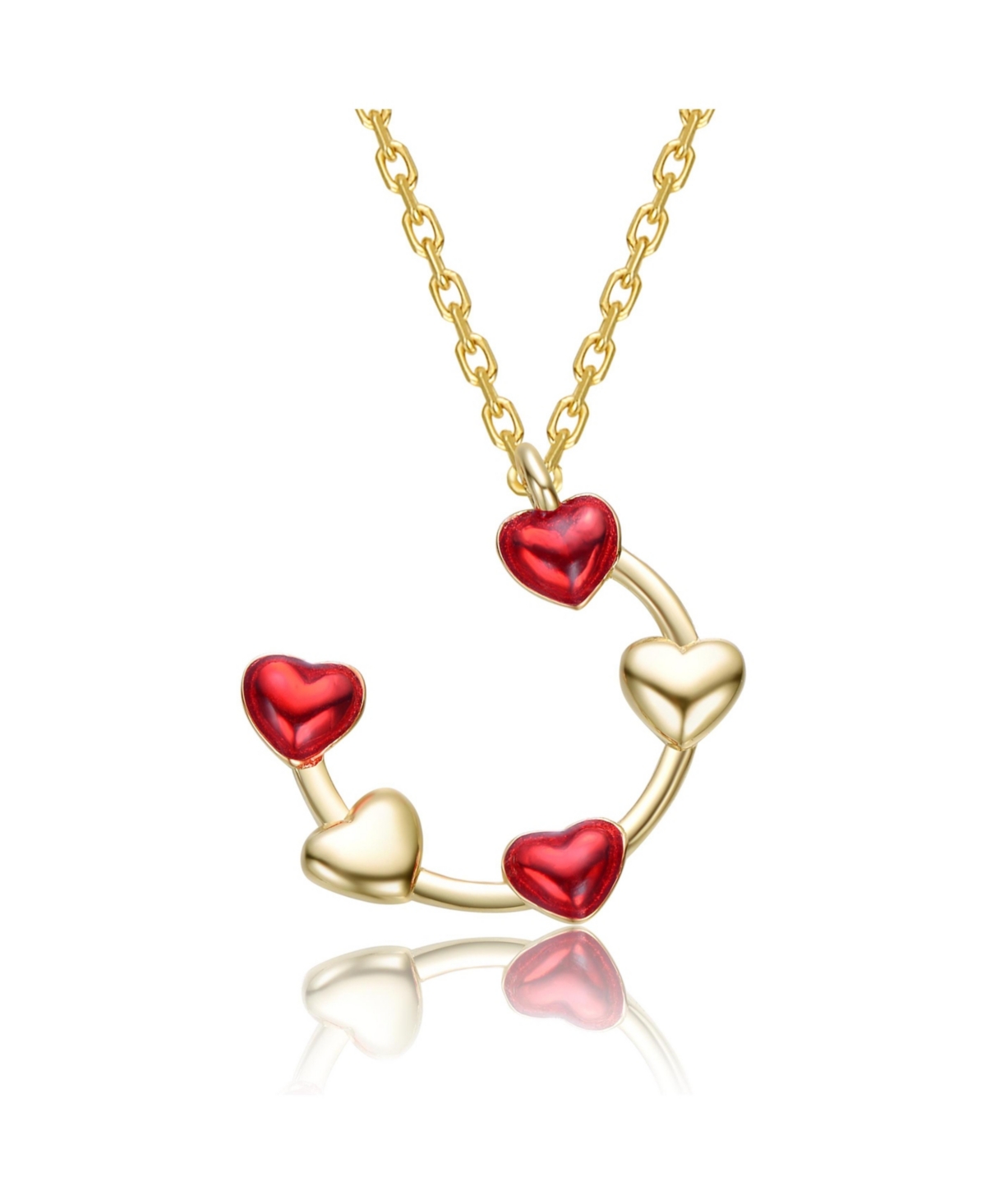 Click here for GiGiGirl 14K Gold Plated with Graceful Heart Charm... prices