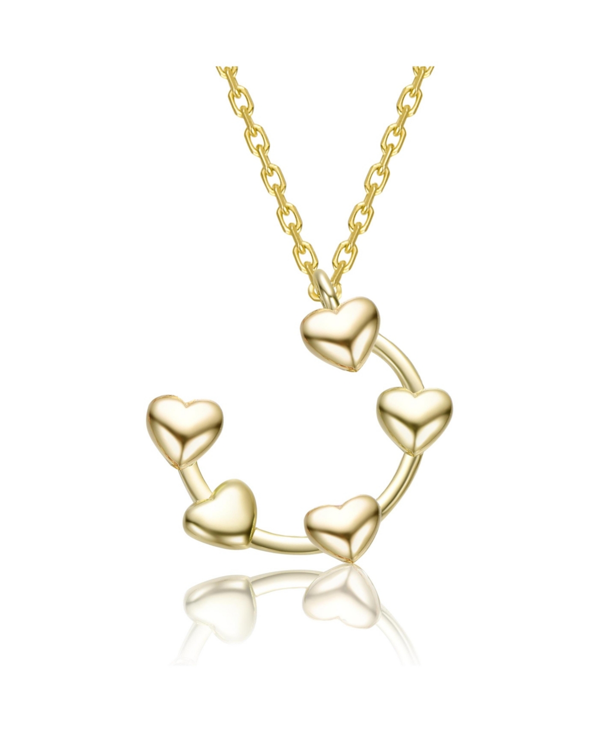 Click here for GiGiGirl 14K Gold Plated with Graceful Heart Charm... prices