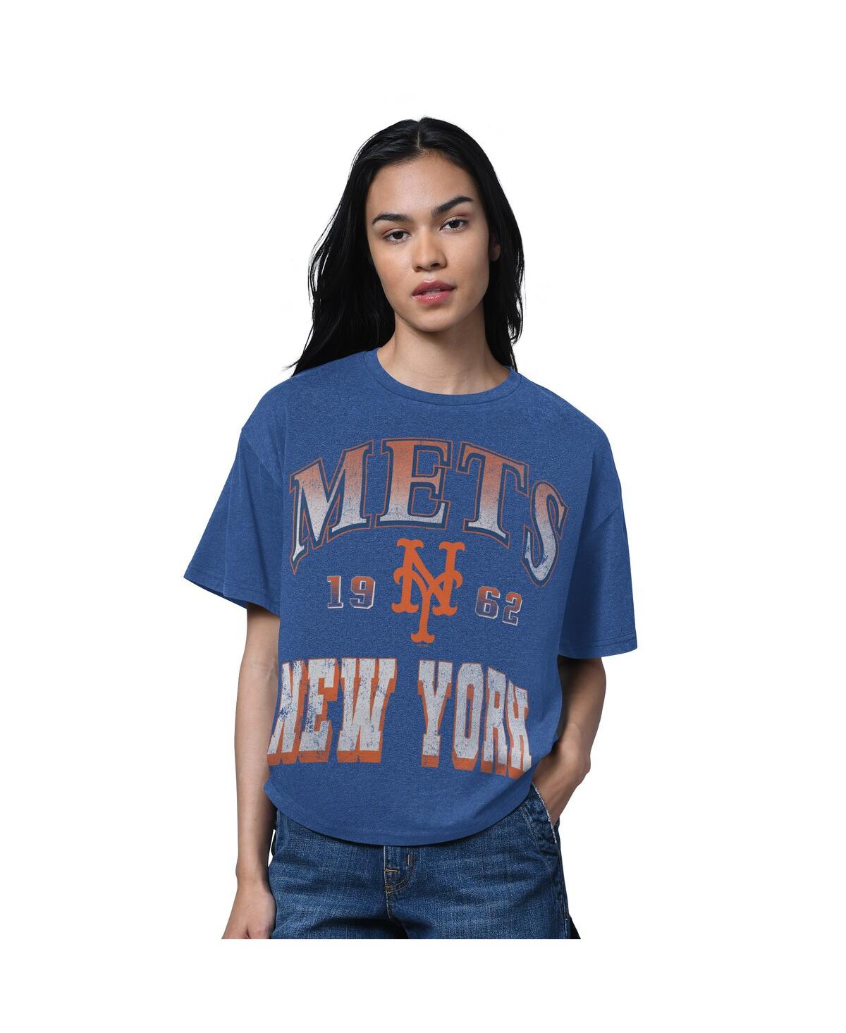 Click here for Starter Womens Heather Royal New York Mets Oversiz... prices