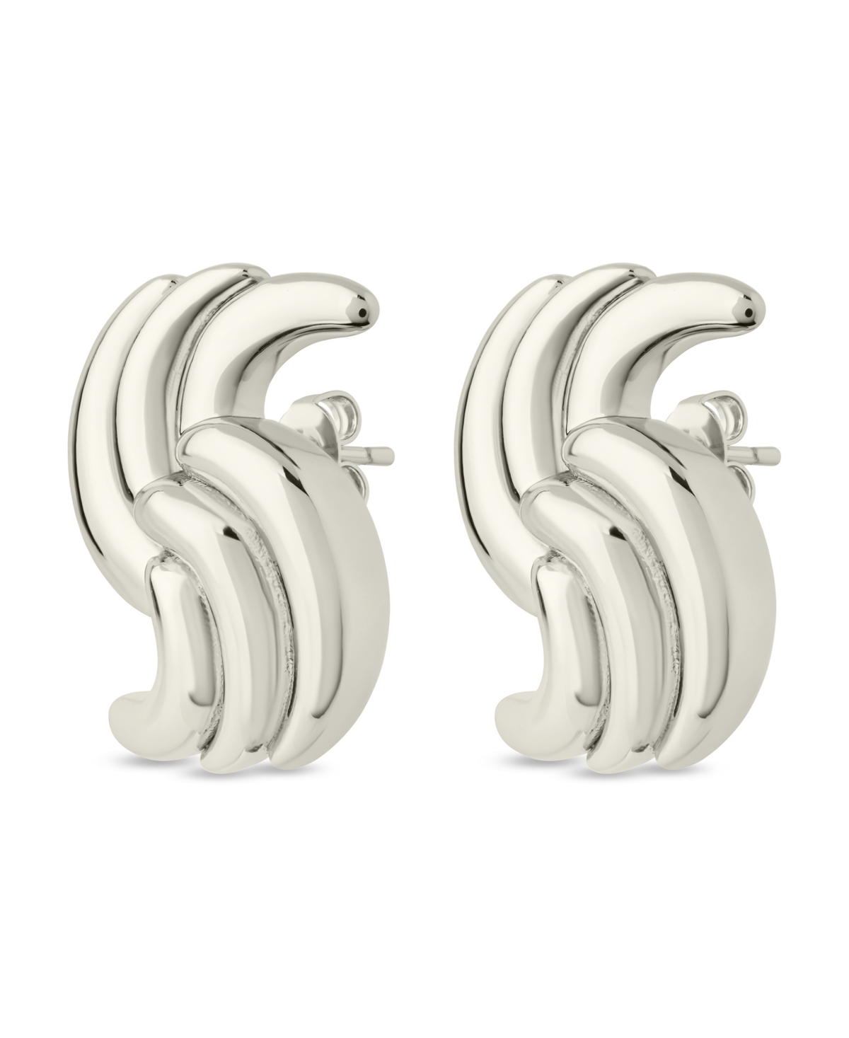Click here for Sterling Forever Leni Twist Statement Stud Earring... prices