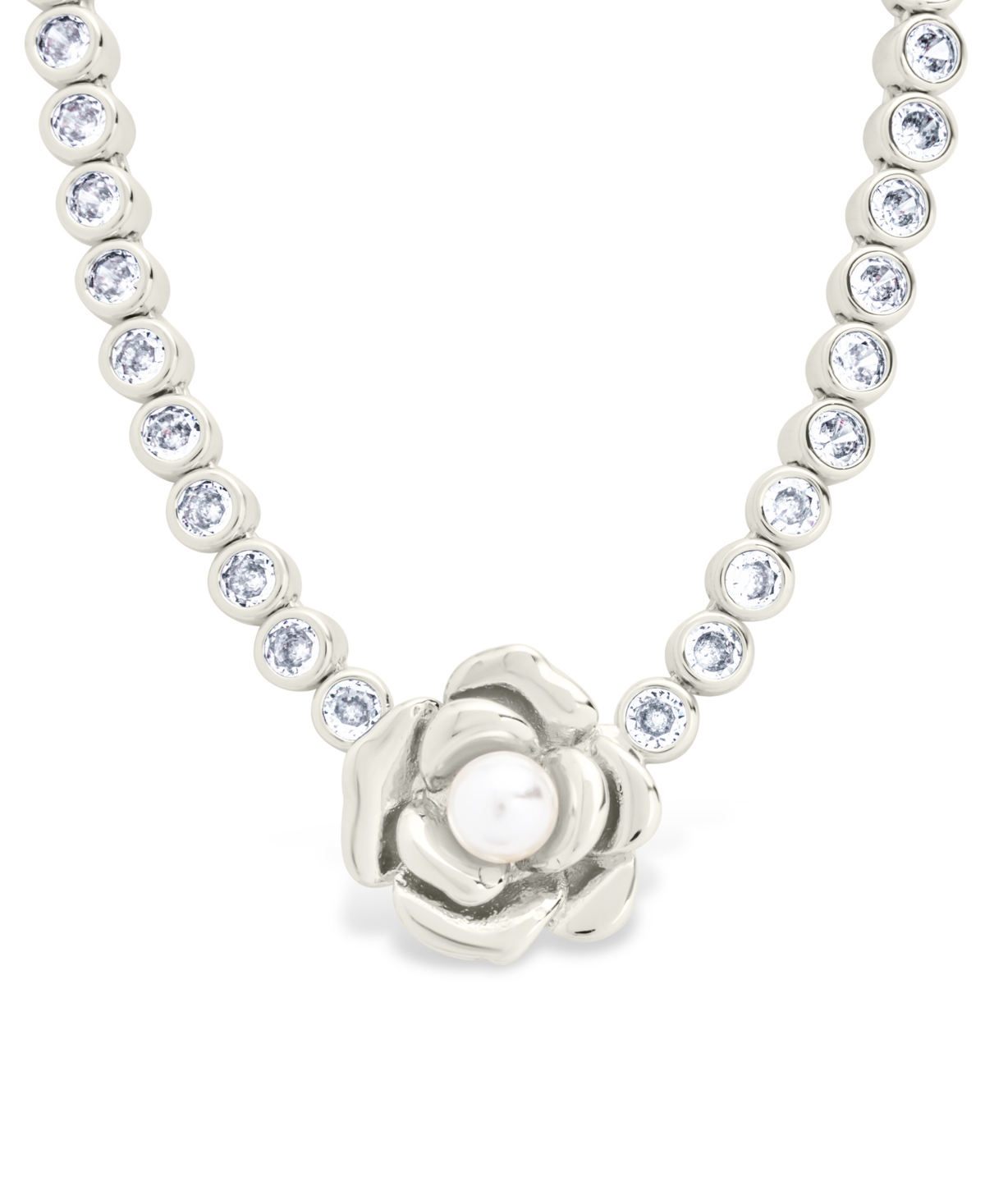 Click here for Sterling Forever Rosa Cultivated Pearl Flower Cubi... prices