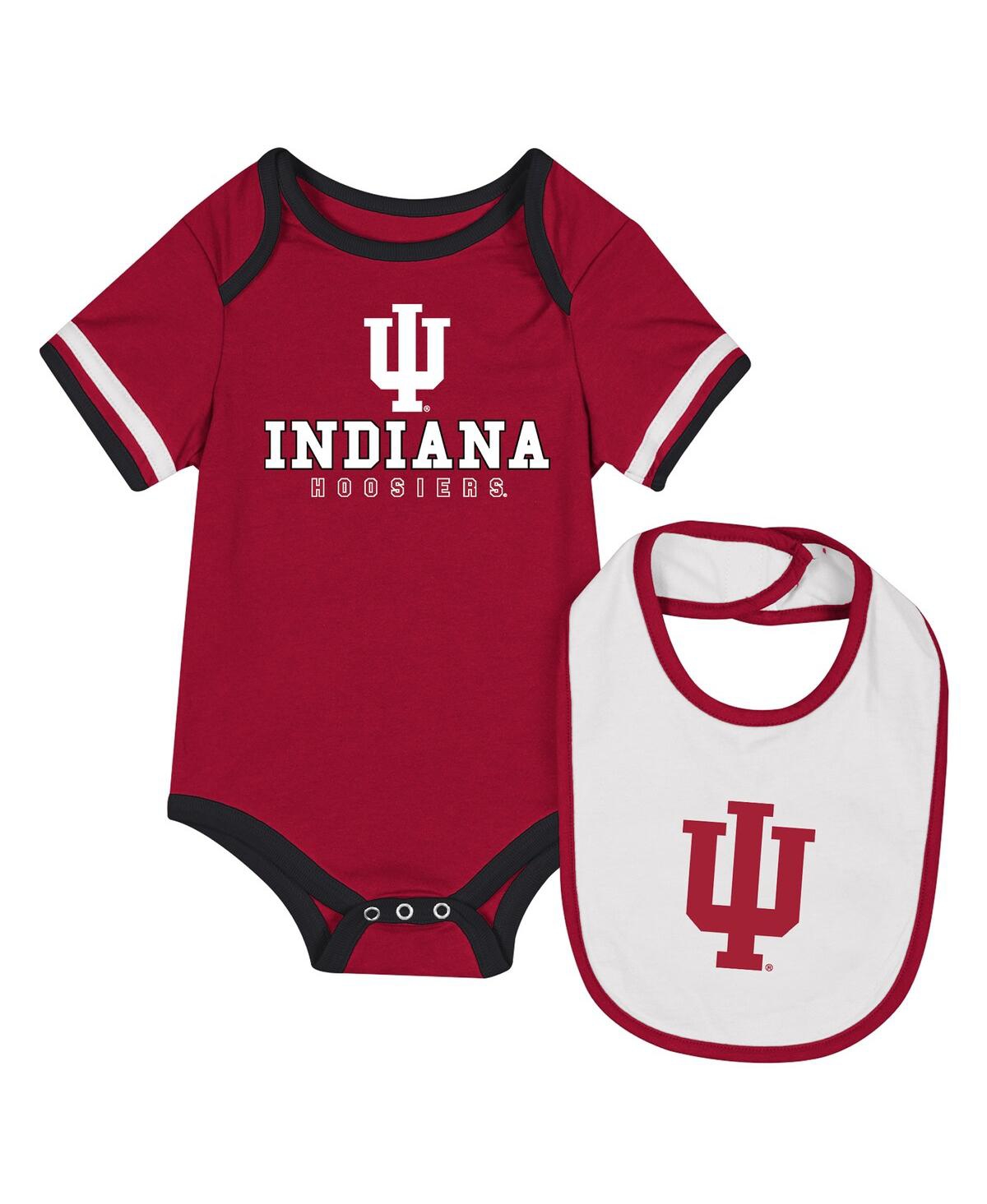 Click here for Colosseum Baby Boys and Girls Crimson Indiana Hoos... prices
