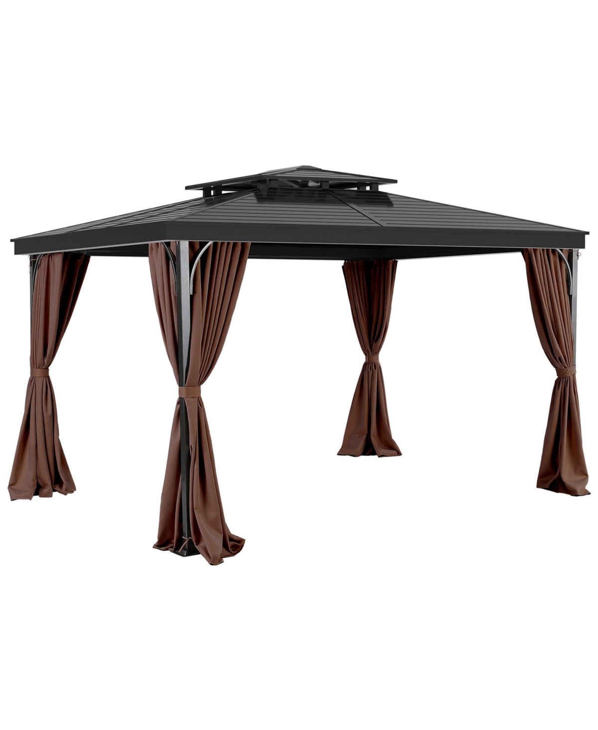 Click here for Slickblue Outdoor Gazebo Curtain Panels Waterproof... prices