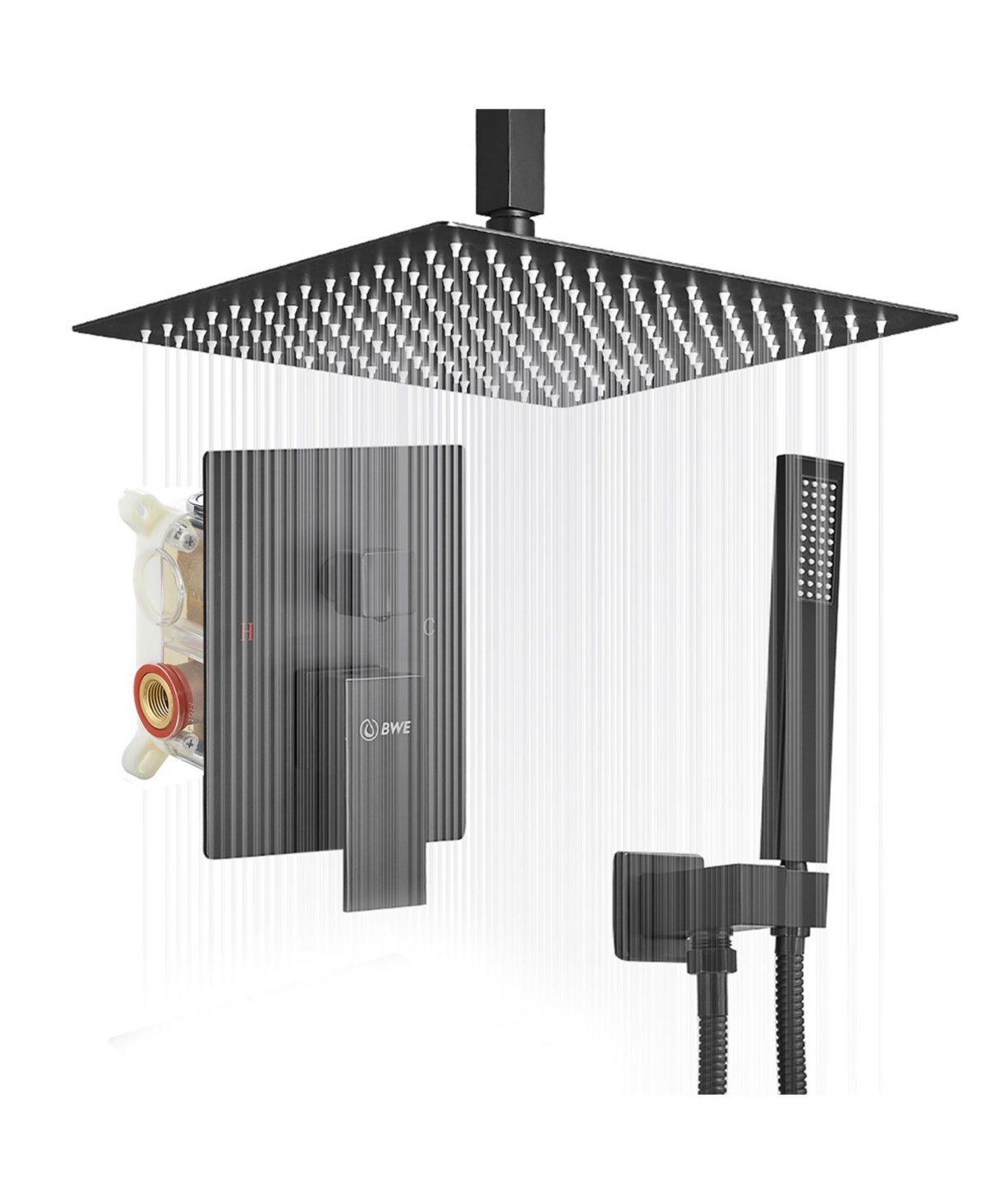 Click here for Greenspring Single-Handle 2-Spray Square High Pres... prices
