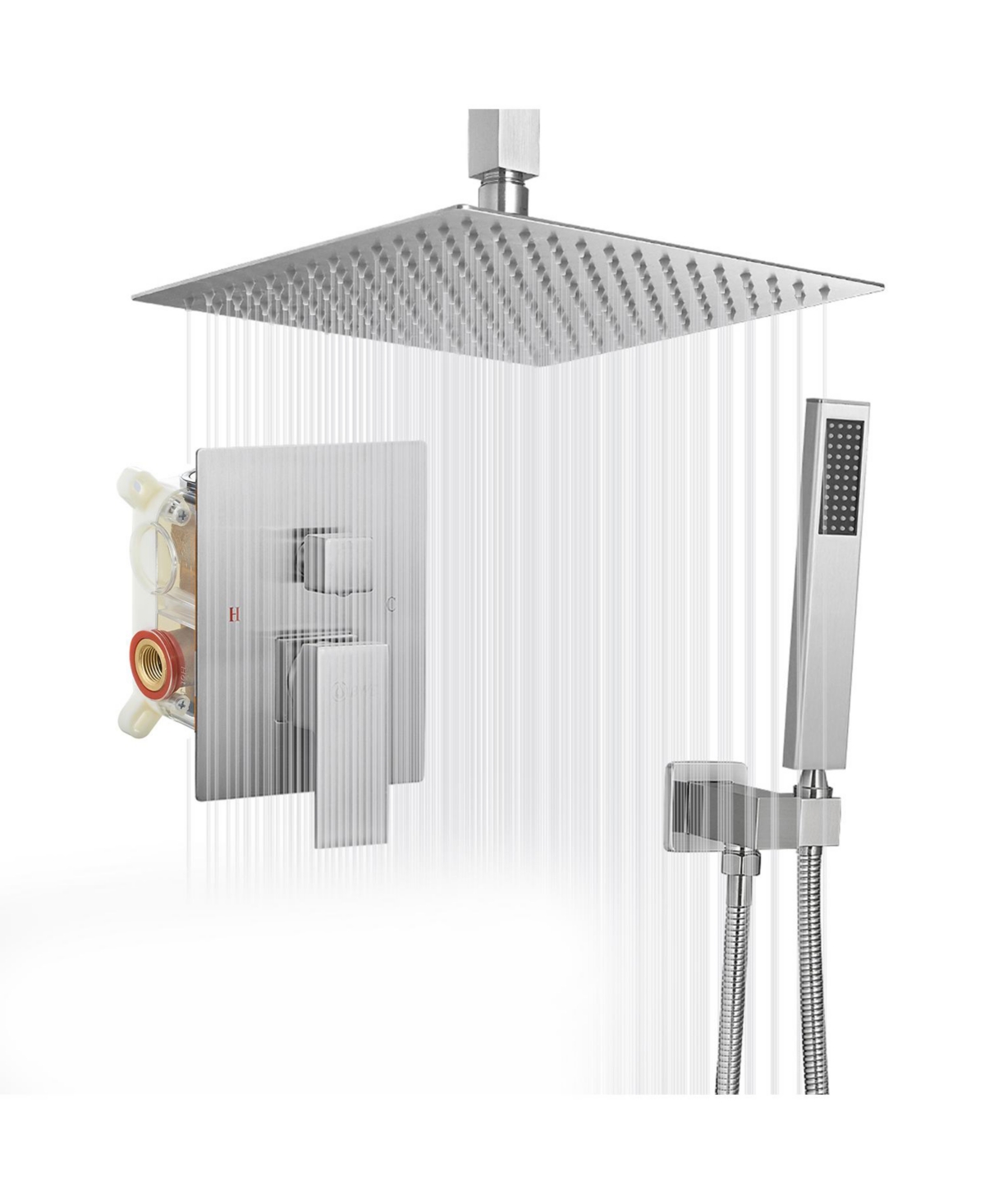 Click here for Greenspring Single-Handle 2-Spray Square High Pres... prices