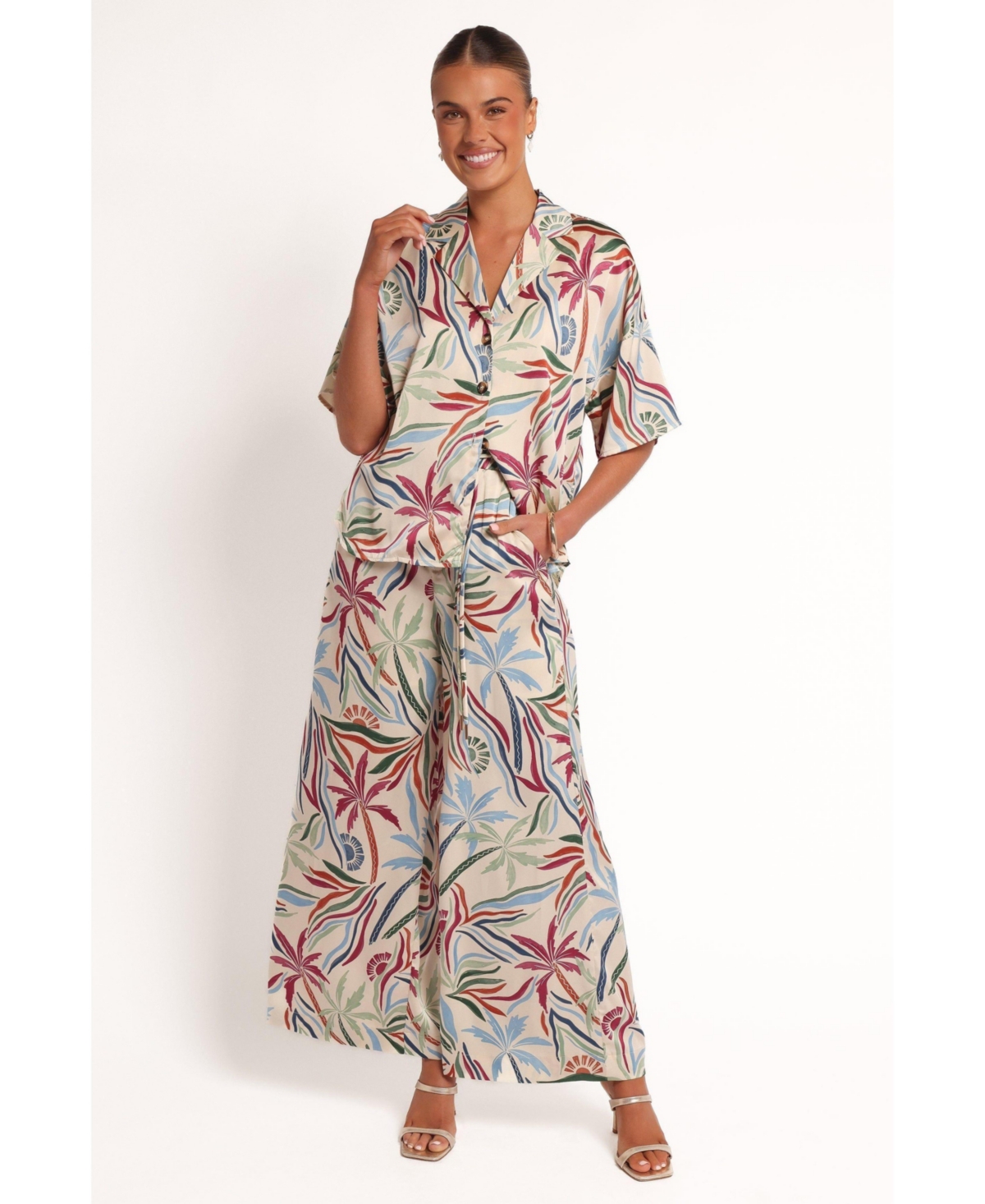 Click here for Petal and Pup Womens Illoura Pant - Tahitian tide prices