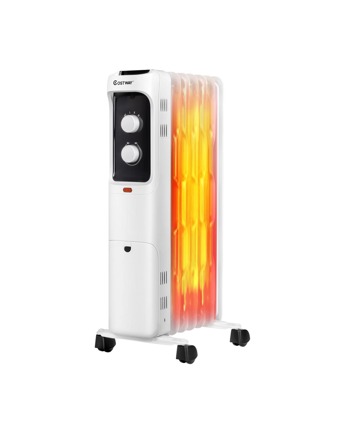 Click here for Costway 1500W Oil Filled Heater Portable Radiator... prices