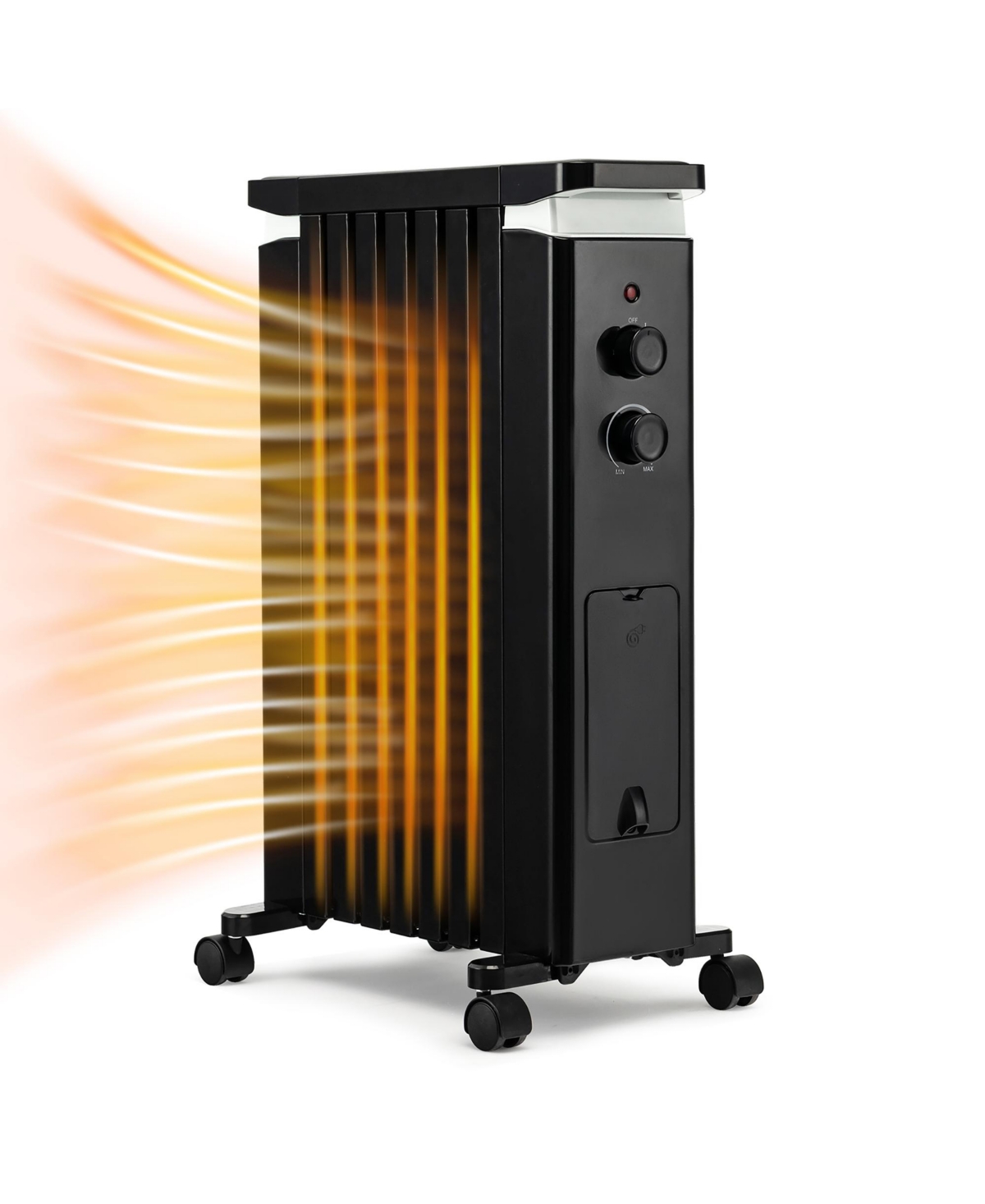 Click here for 1500W Oil Filled Radiator Heater Electric Space He... prices