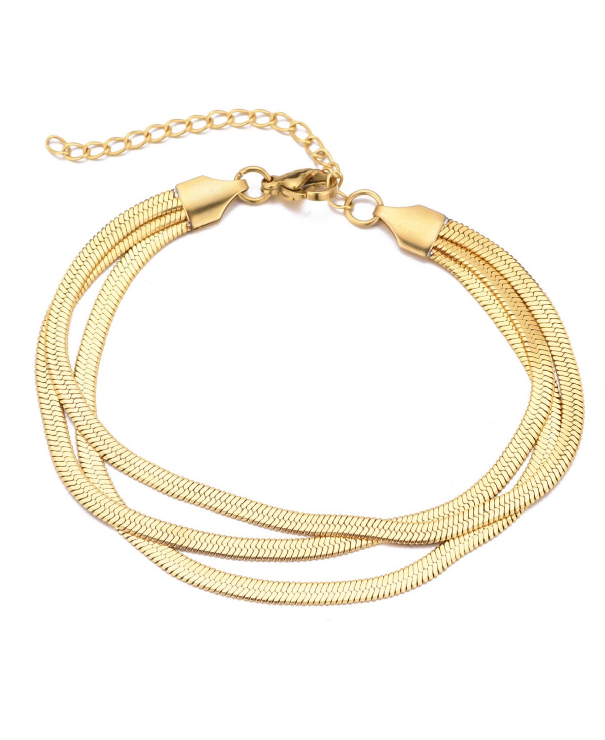 Click here for Adornia Tarnish Resistant Gold Plated Multi-Strand... prices