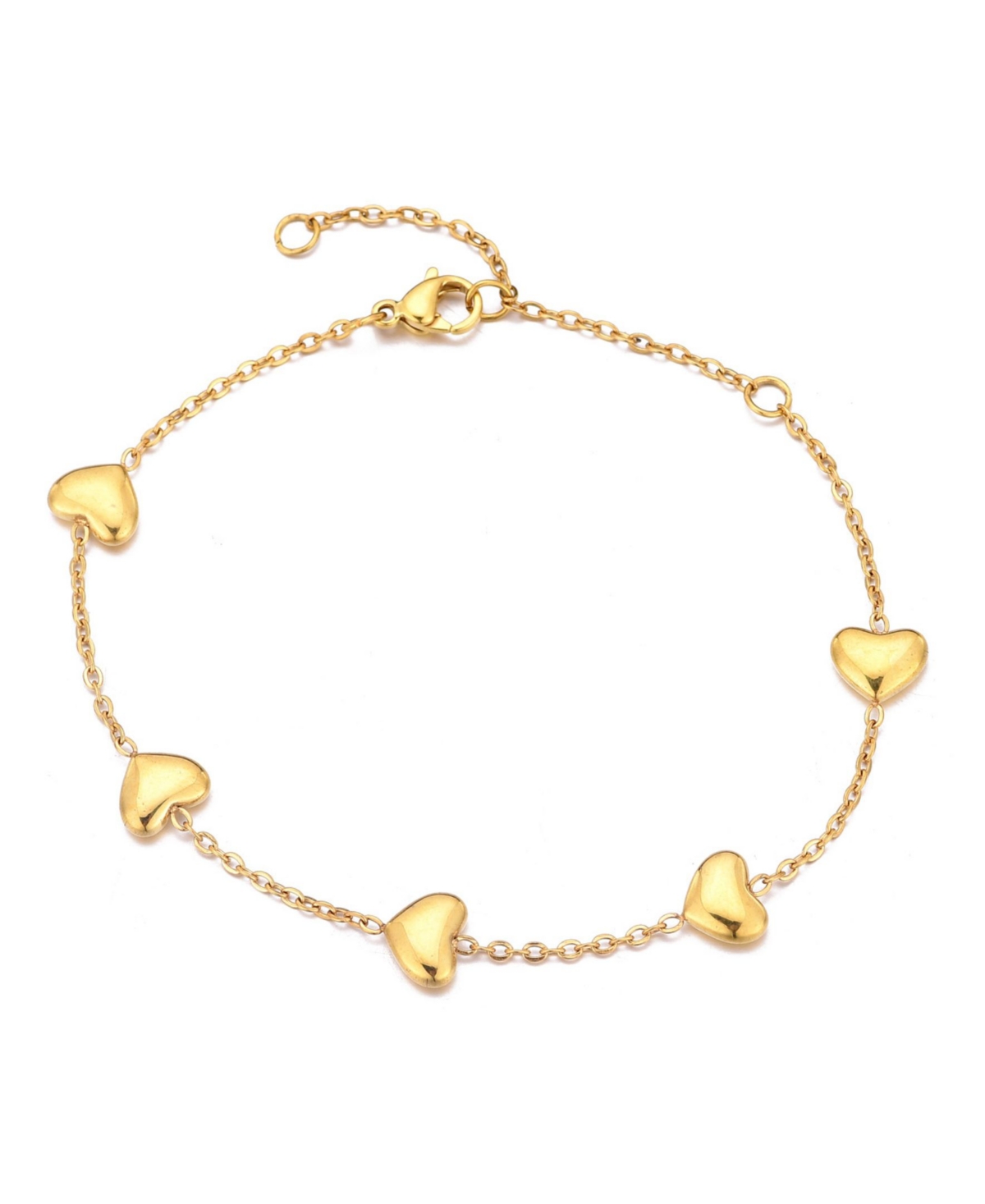 Click here for Adornia Tarnish Resistant Gold Heart Station Brace... prices