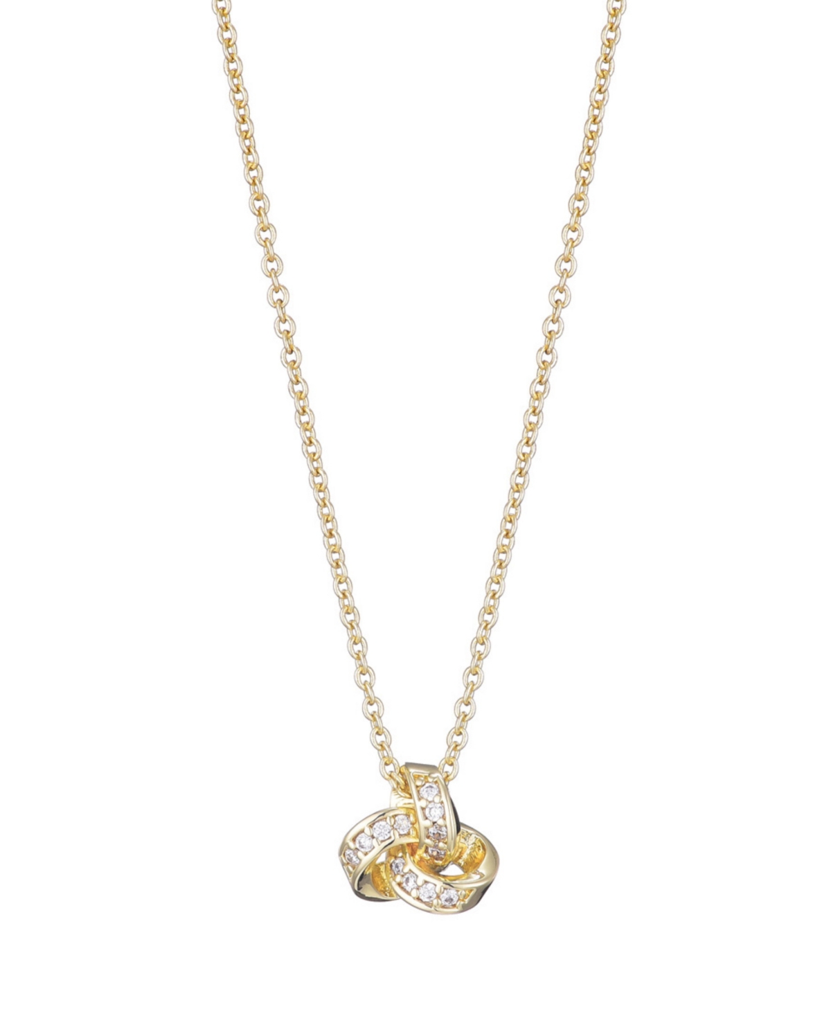 Click here for Adornia Gold Cubic Zirconia Halo Heart Necklace -... prices