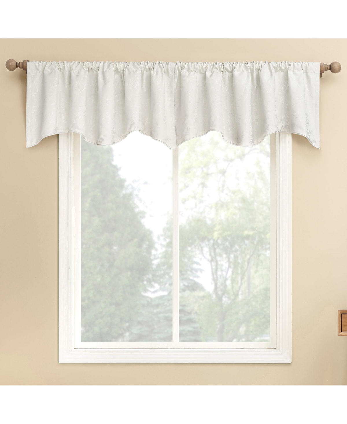Click here for Bronte Floral Jacquard 100 Blackout Rod Pocket Cur... prices