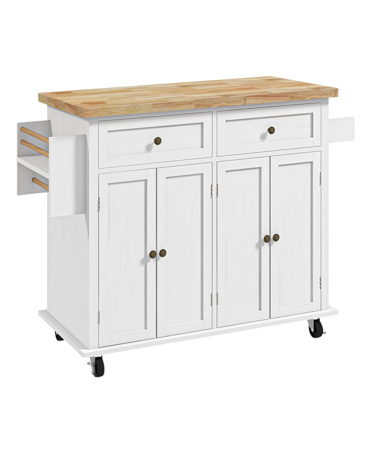 Click here for Slickblue Spacious Kitchen Storage Cabinet with Do... prices