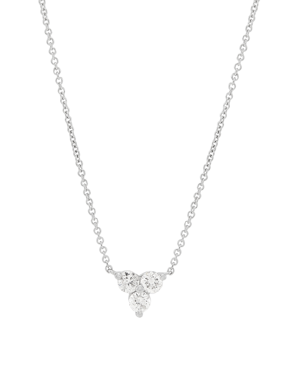 Click here for Macys Diamond Necklace (1/2 ct. t.w.) in 10k White... prices