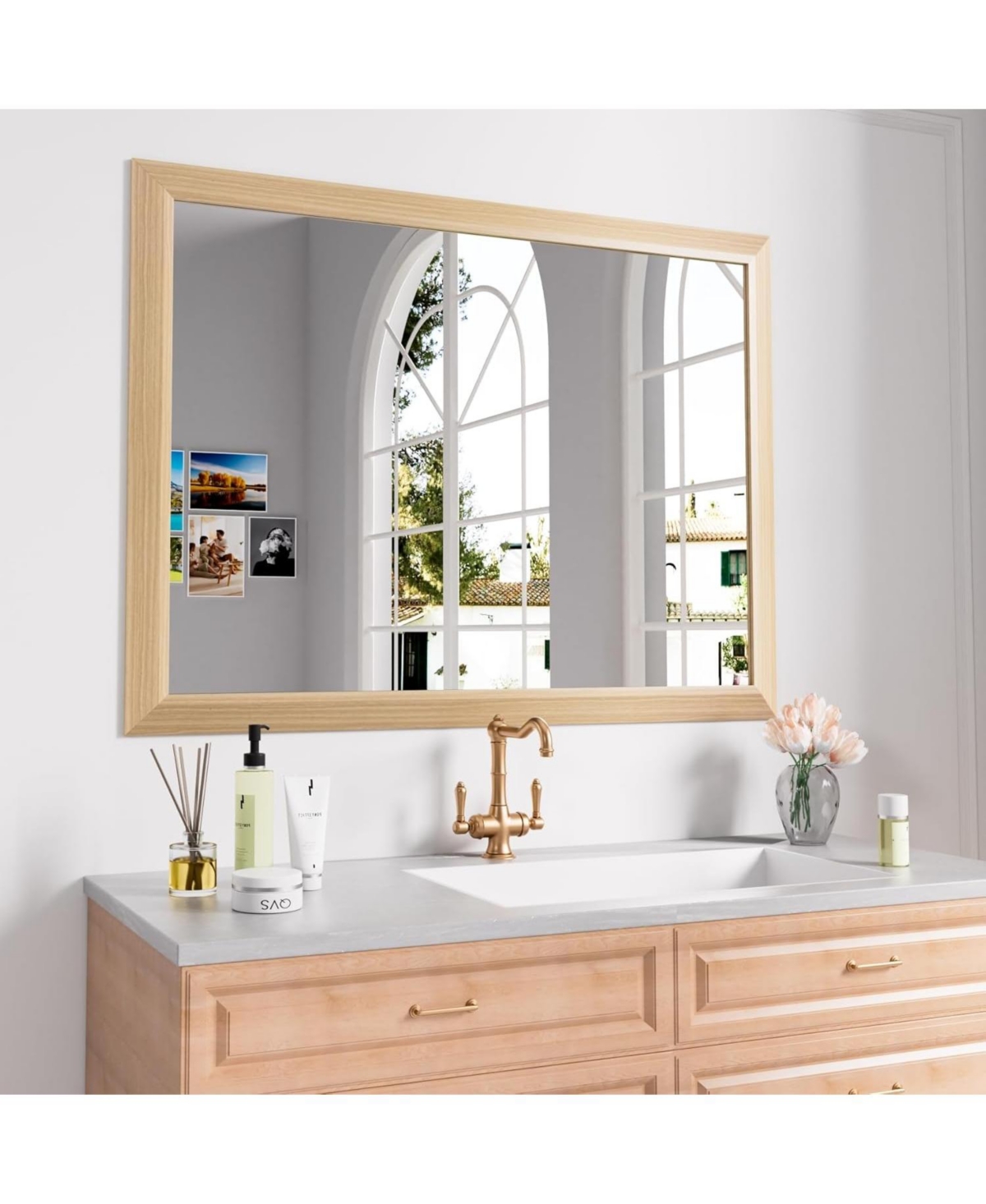 Click here for Amorho Bathroom Mirror  40" x 32" Inch T... prices