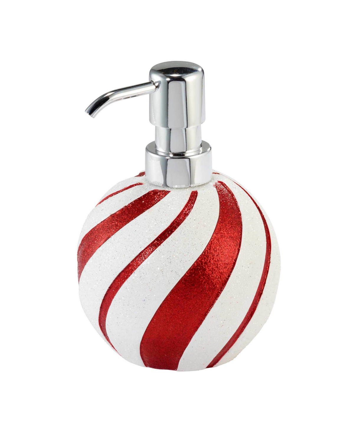 Click here for Avanti Glitter Ornament Resin Lotion Pump - White prices