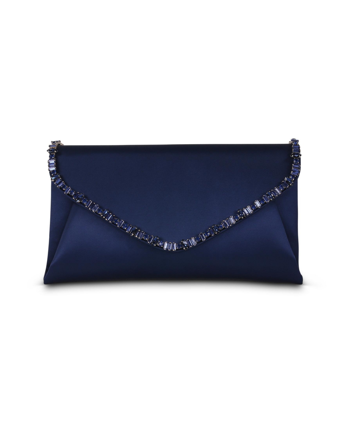 Click here for Womans Mika Elegant Satin Envelope with Crystal Ne... prices