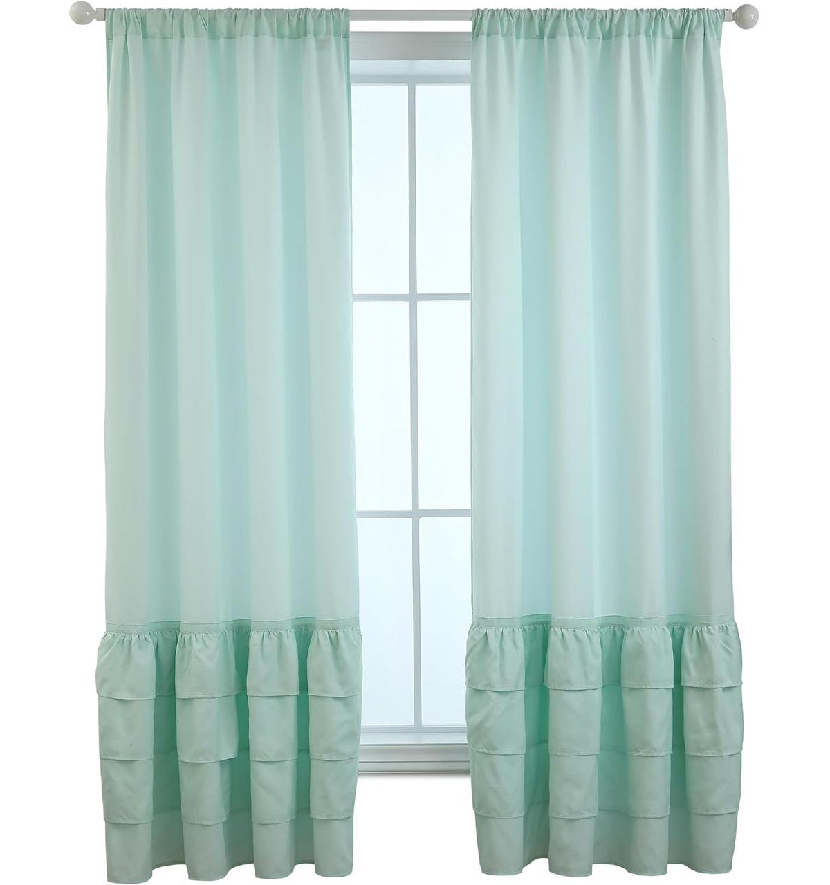 Click here for Shadisfy Pink Light Filtering Curtains Soft Microf... prices