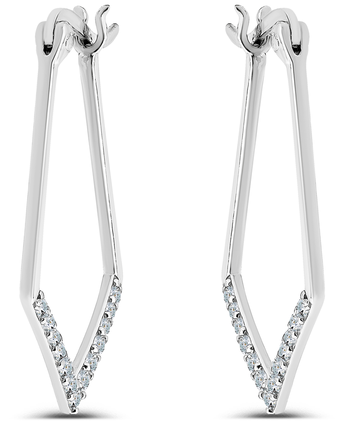 Click here for Giani Bernini Cubic Zirconia Hoop Earrings (1/2 ct... prices