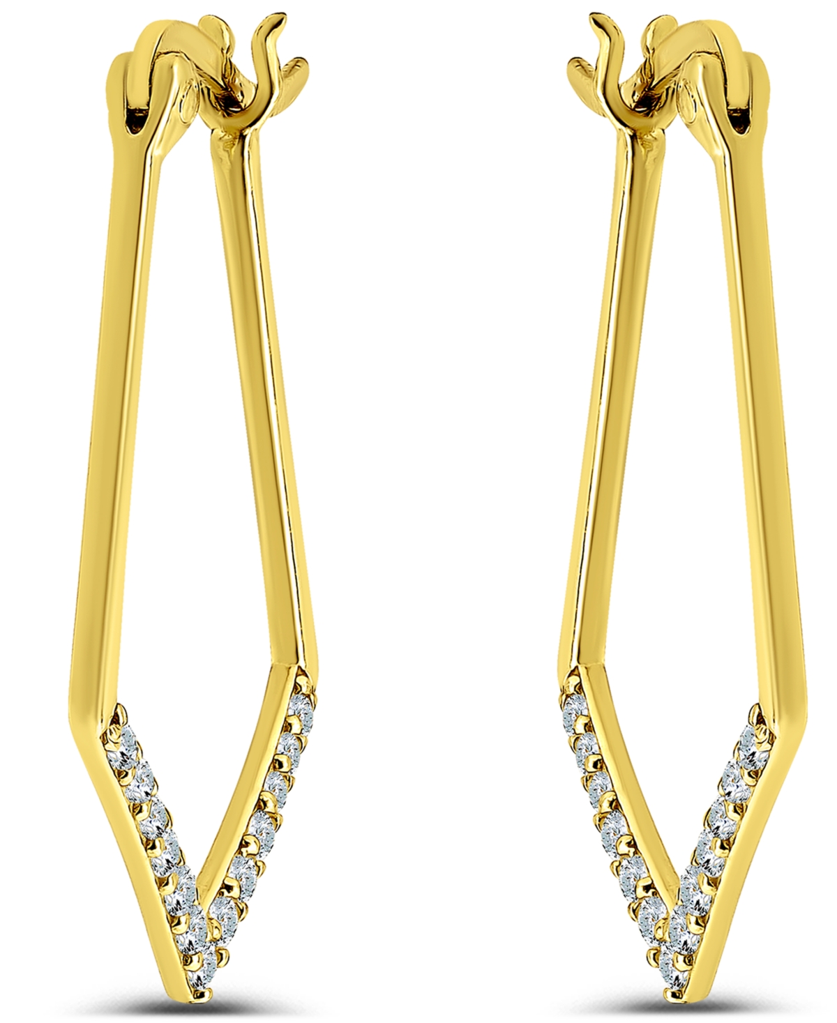 Click here for Giani Bernini Cubic Zirconia Hoop Earrings (1/2 ct... prices