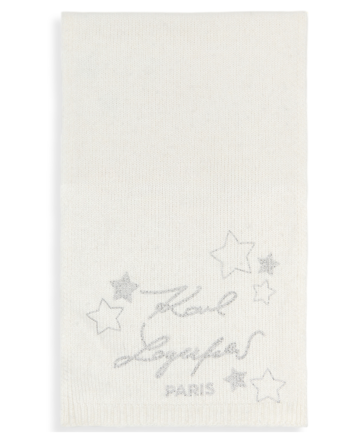 Click here for Karl Lagerfeld Paris Womens Star Stud Detail Scarf... prices