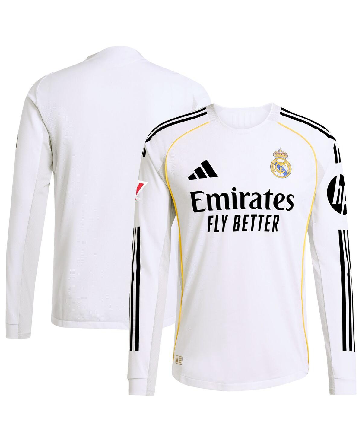 Click here for Adidas Mens White Real Madrid 2025/26 Home Authent... prices