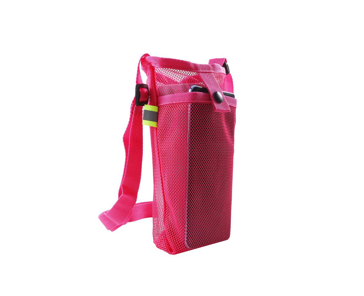 Click here for Mesh See Thru Travel Tote - Pink prices
