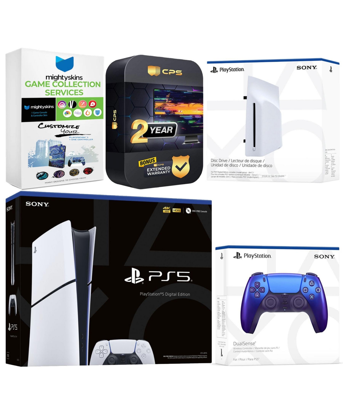 Click here for Sony PlayStation 5 Slim Digital Bundle with Disc D... prices