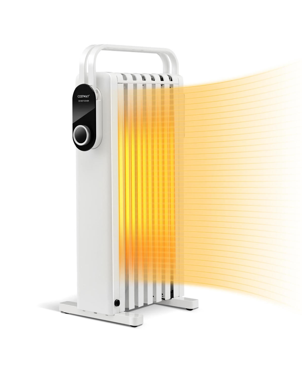 Click here for Costway 1500W Electric Space Heater Oil Filled Rad... prices