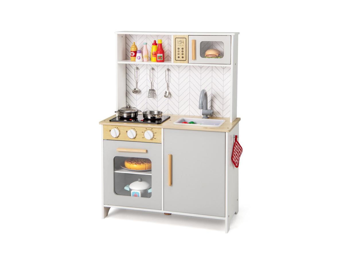 Click here for Kids Kitchen Playset with Lights  Sounds  Microwav... prices