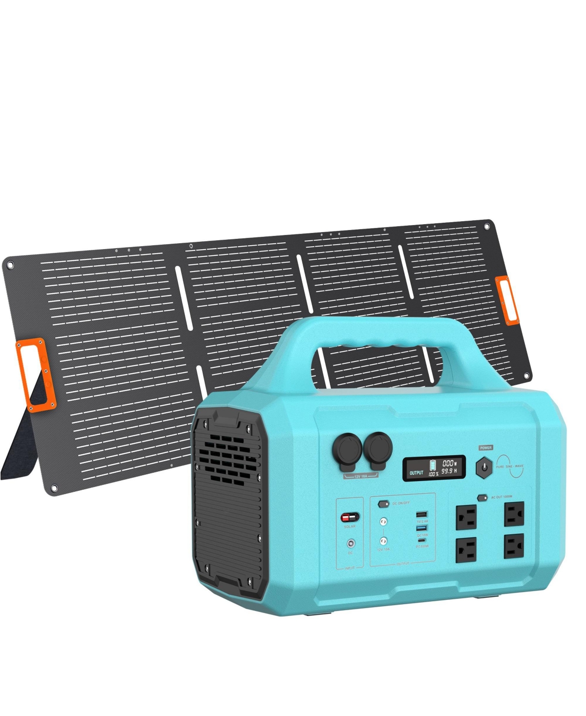 Click here for Mondawe 1800W Portable Power Station with 200W Fol... prices
