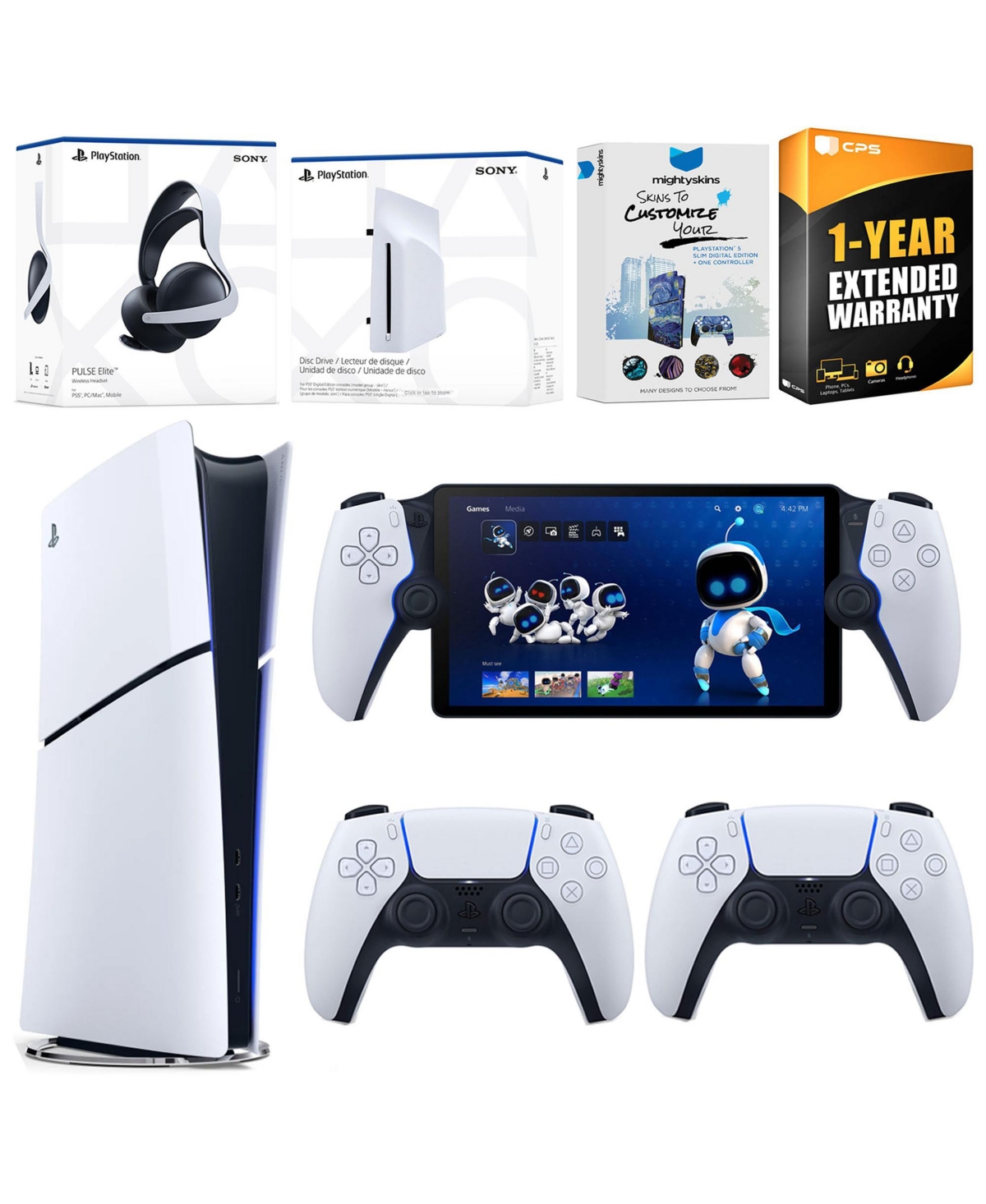 Click here for Sony PlayStation 5 Slim Digital Bundle with Disc D... prices