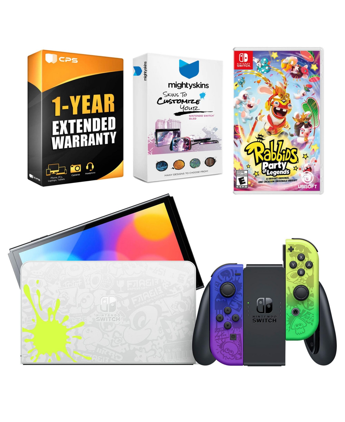 Click here for Nintendo Switch Oled Console Splatoon 3 Special Ed... prices