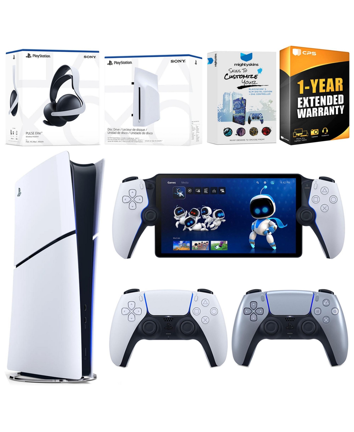 Click here for Sony PlayStation 5 Slim Digital Bundle with Disc D... prices