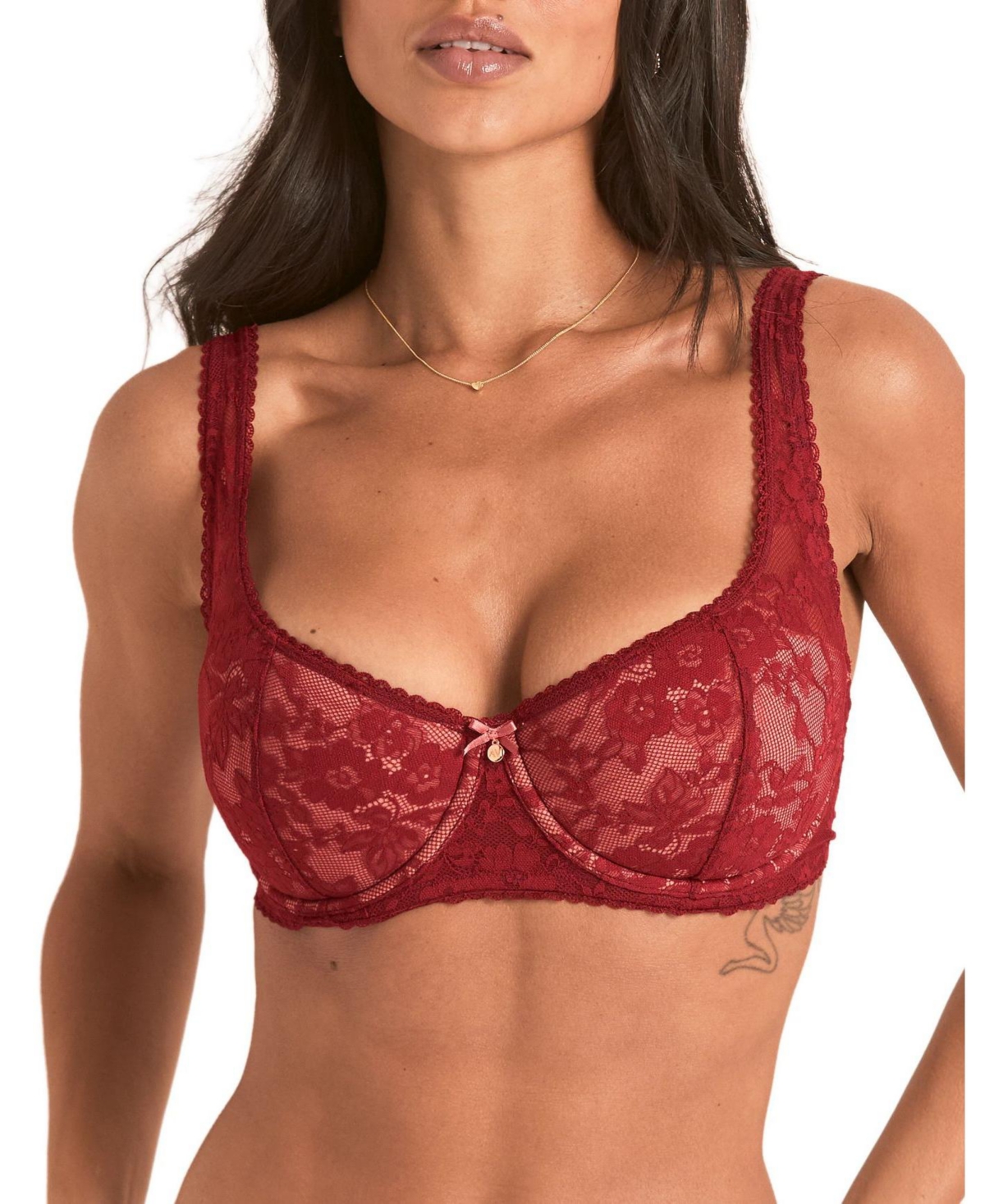 Click here for Adore Me Alexiane Womens Push Up Balconette Bra -... prices