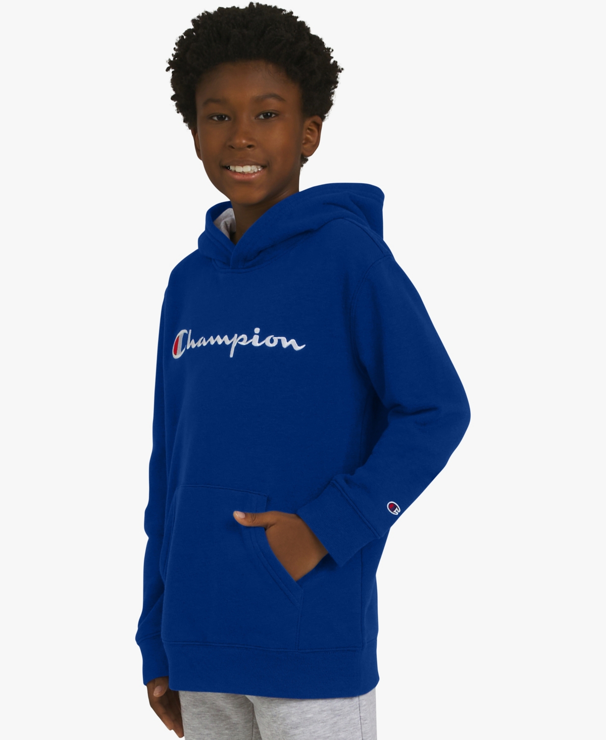 Click here for Champion Big Boys Signature Pullover Hoodie - Surf... prices