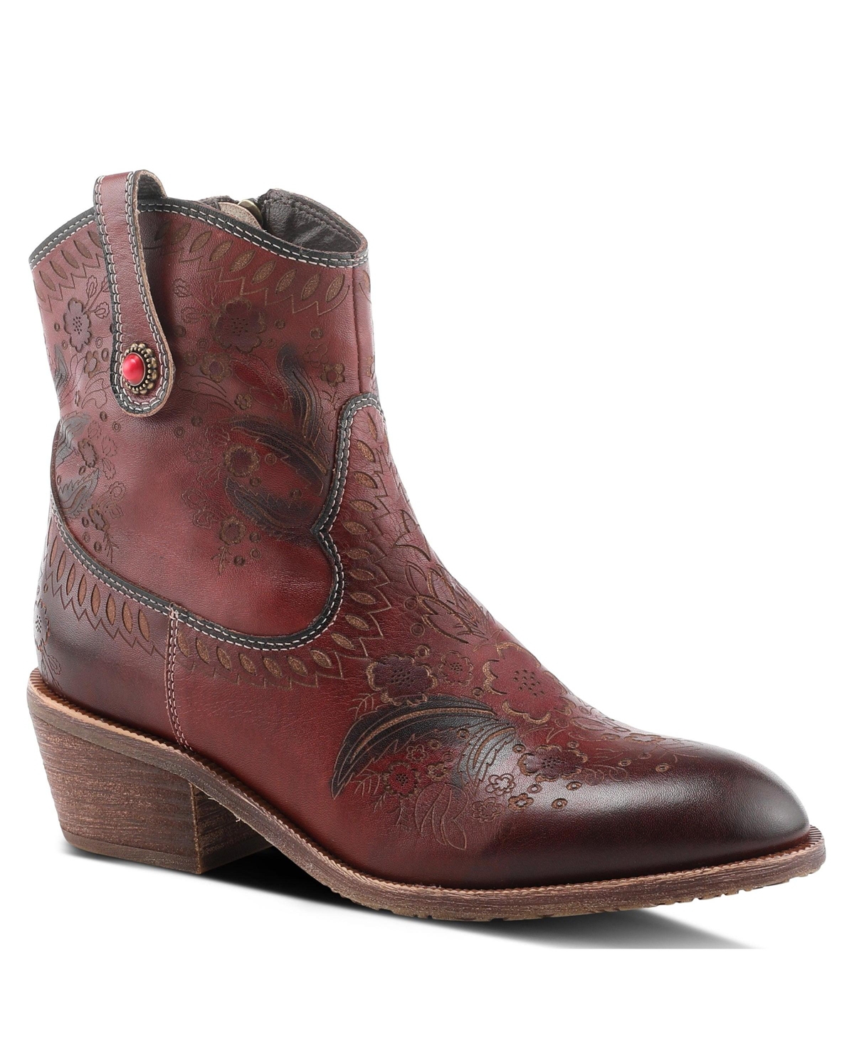 Click here for L Artiste Women s Galop Handpainted Leather Wester... prices