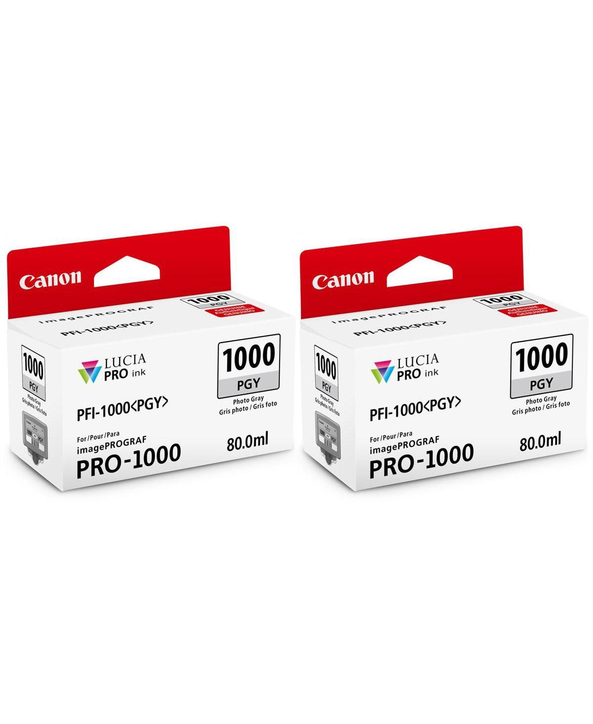 Click here for Canon 2 Pack Pfi-1000PG Photo Gray Lucia Pro ink f... prices