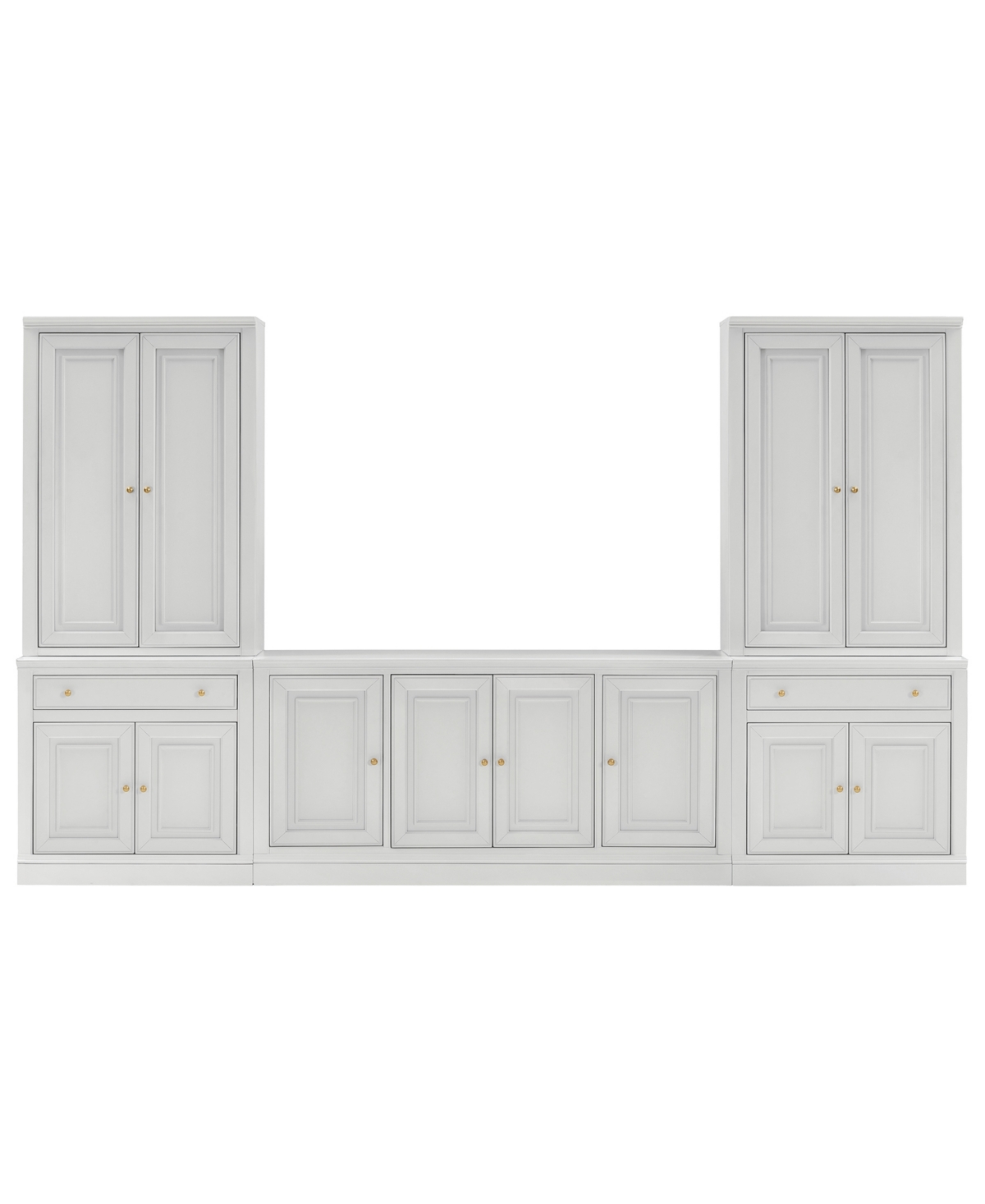 Click here for Furniture Amren 78 Wood 4 Door Console with Door H... prices