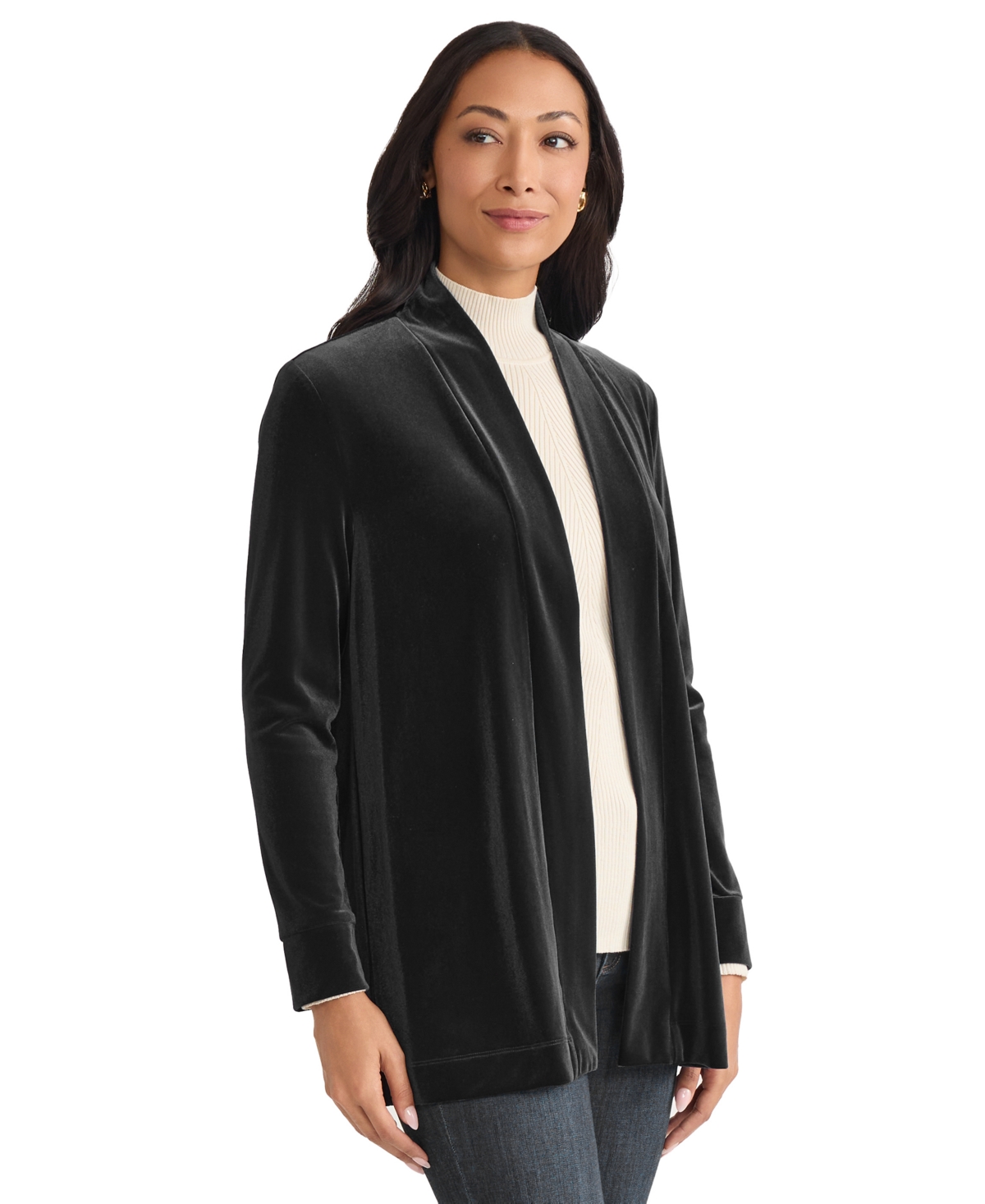 Click here for Jones New York Womens Open Front Cardigan Sweater... prices