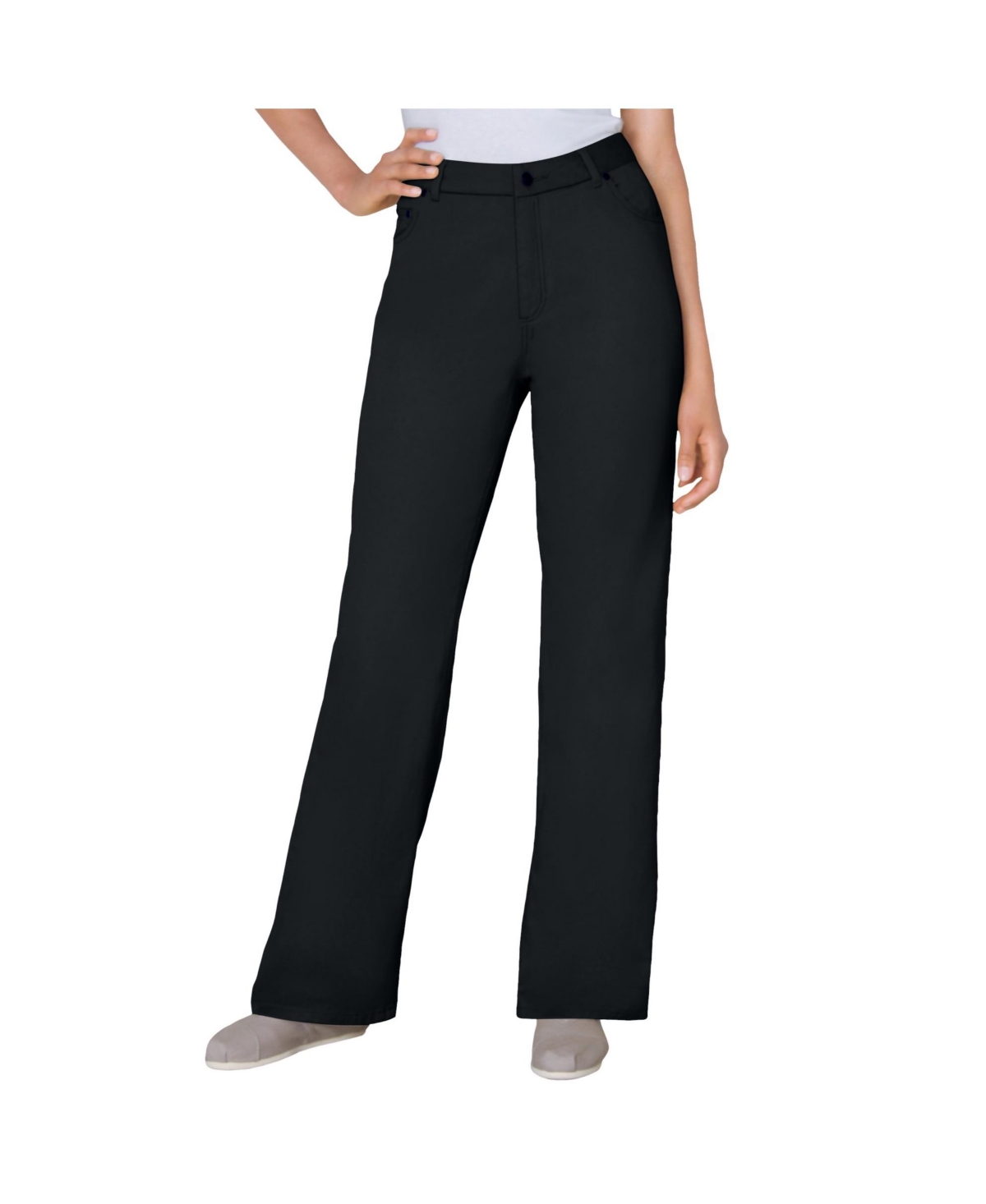 Click here for Woman Within Womens Within Perfect Relaxed Cotton... prices