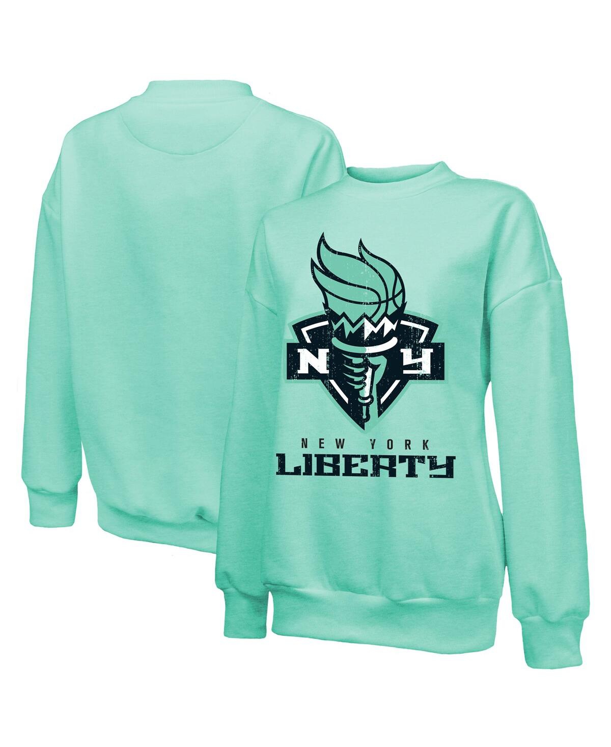 Click here for Majestic Womens Mint New York Liberty Primary Logo... prices