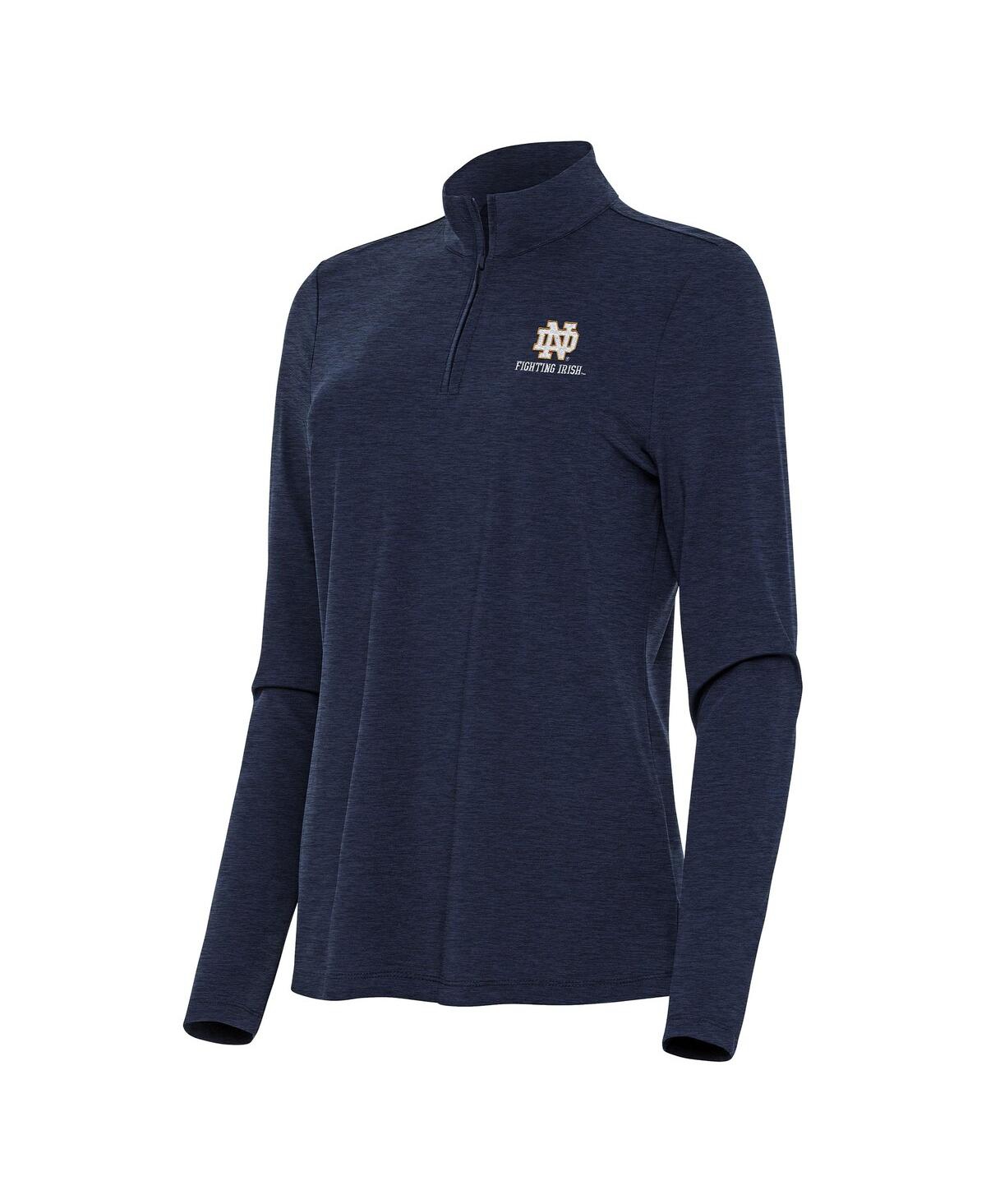Click here for Antigua Womens Heather Navy Notre Dame Fighting Ir... prices