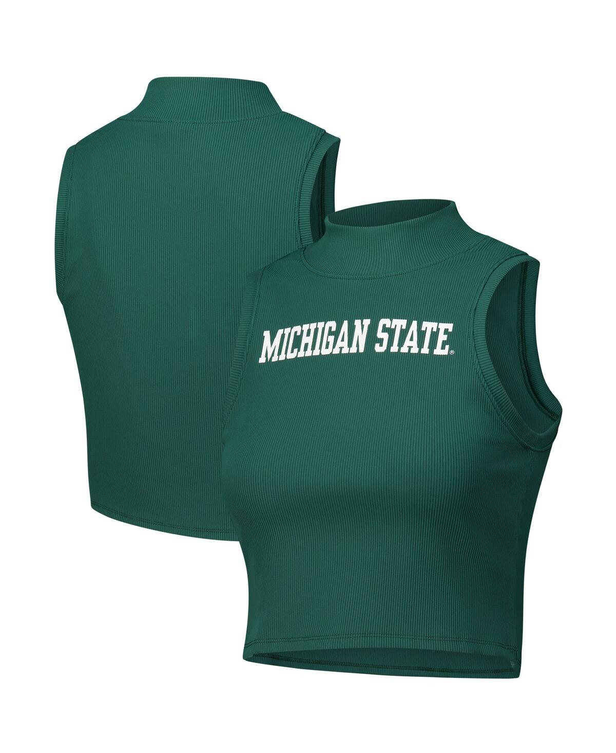 Click here for ZooZatz Womens Green Michigan State Spartans Cropp... prices