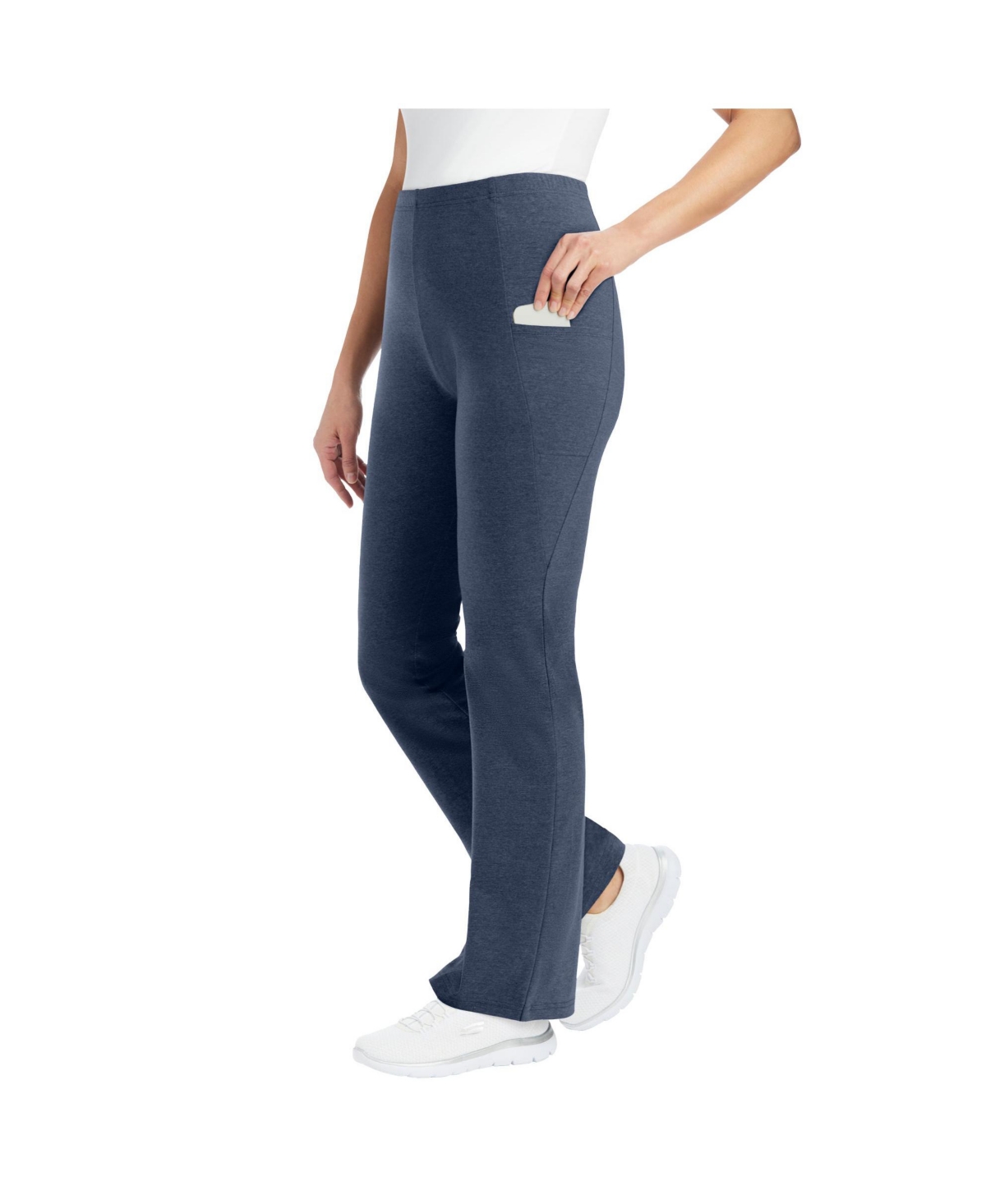 Click here for Woman Within Womens Within Tall Stretch Cotton Poc... prices