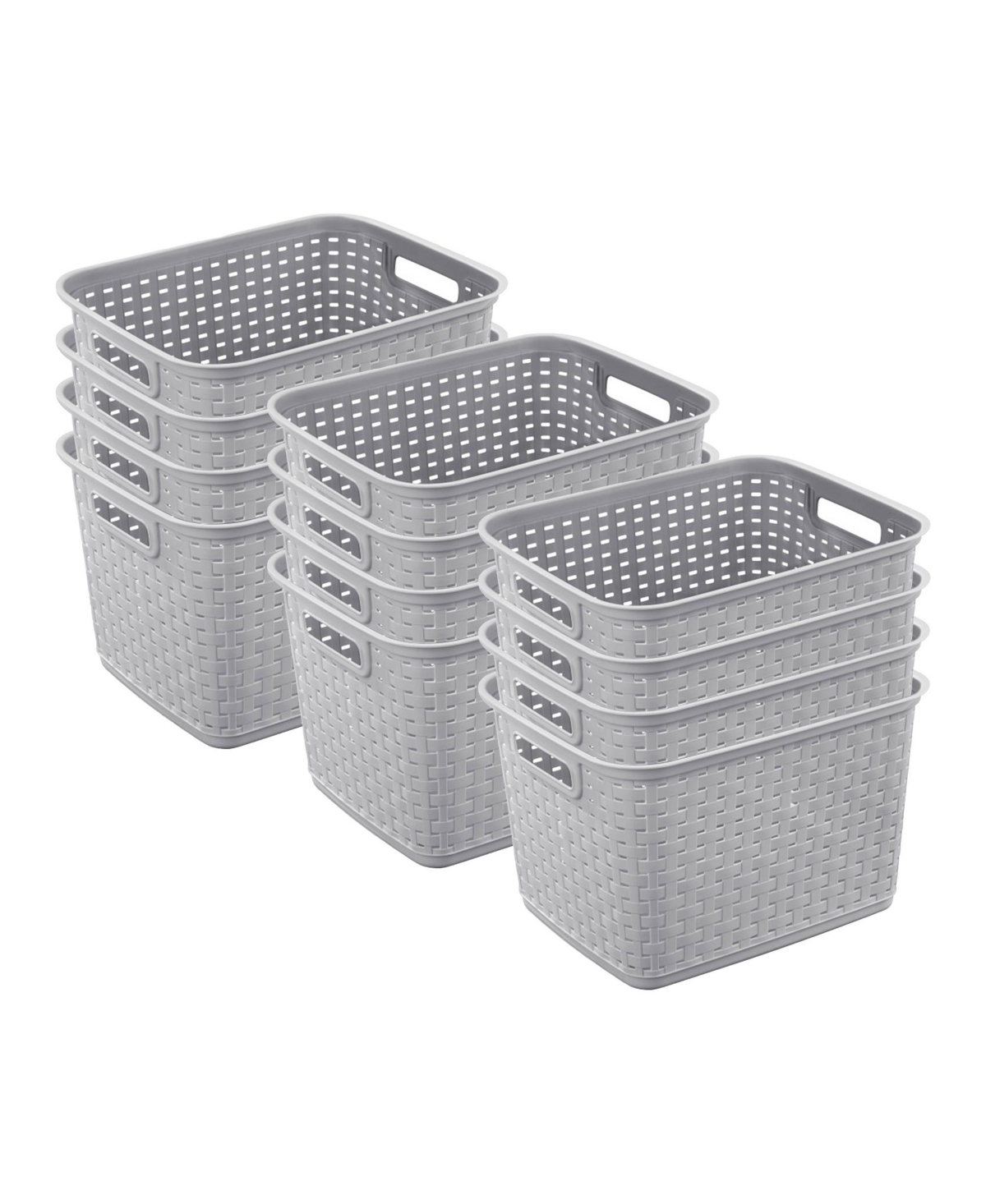 Click here for Sterilite 12736 Tall Weave Plastic Laundry Hamper... prices