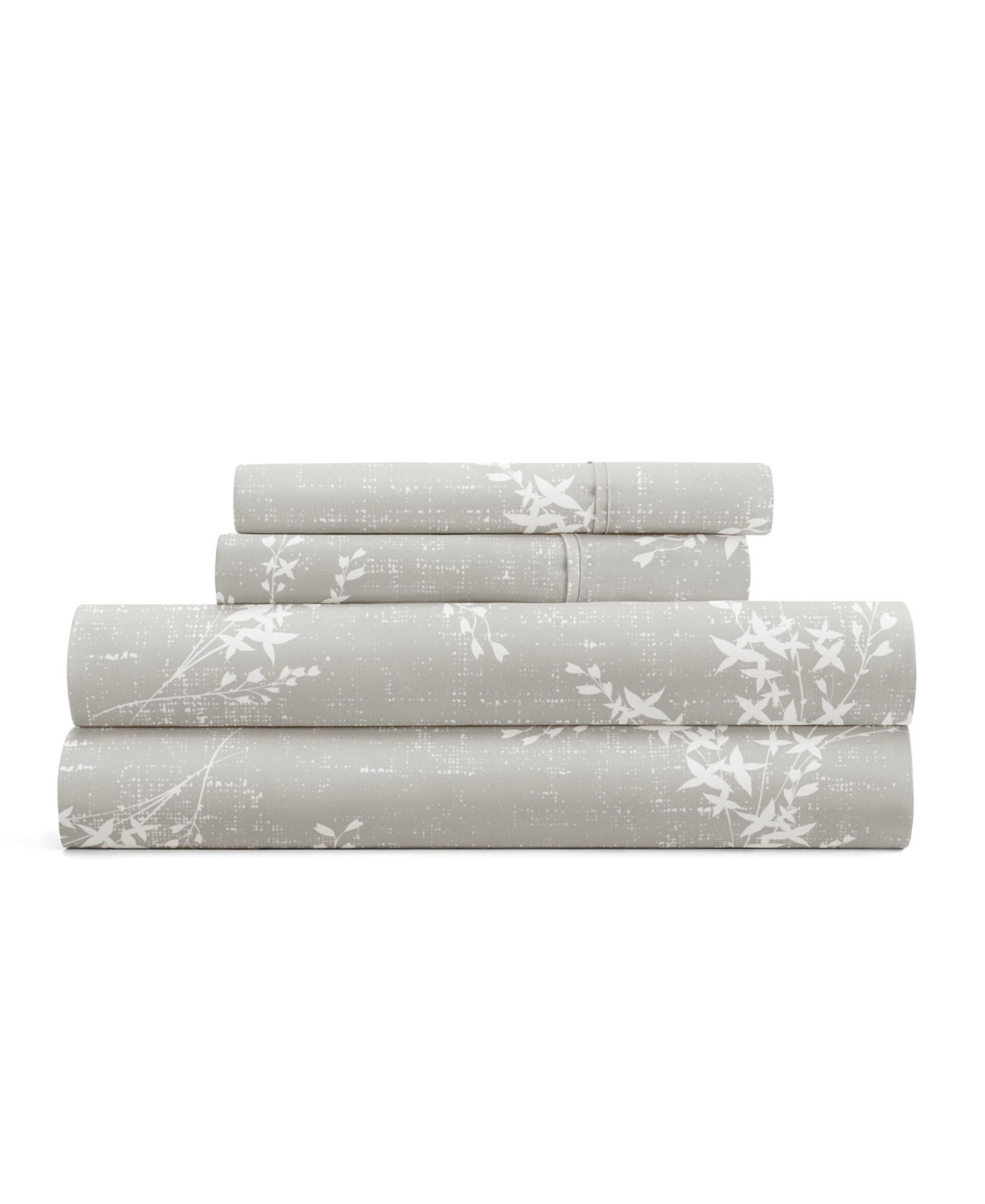 ienjoy Home Delicate Details 4-p.c. Sheet Set  King - Harbour Mist
