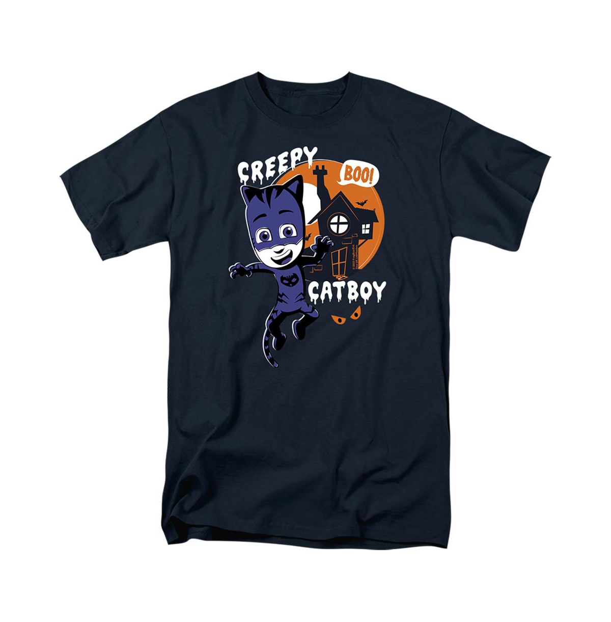 Click here for Logovision Mens Pj Masks Creepy Catboy T Shirt - N... prices