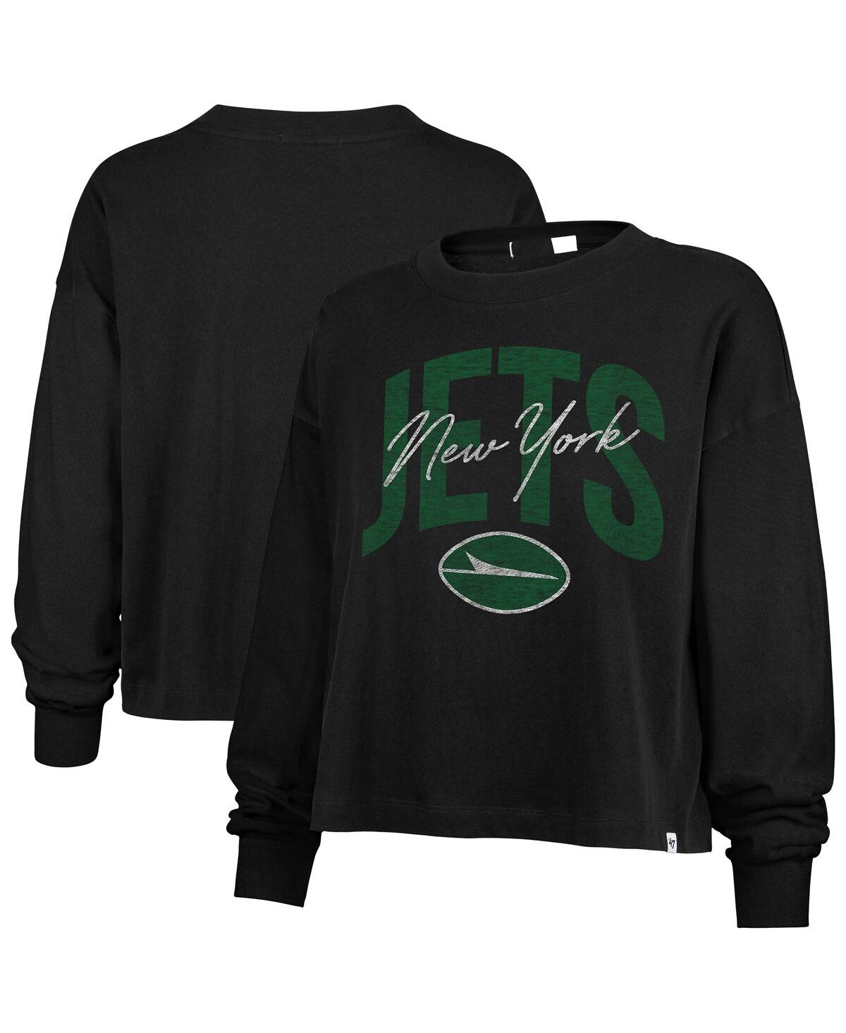 Click here for 47 Brand Womens Black New York Jets Muse Sydney Lo... prices